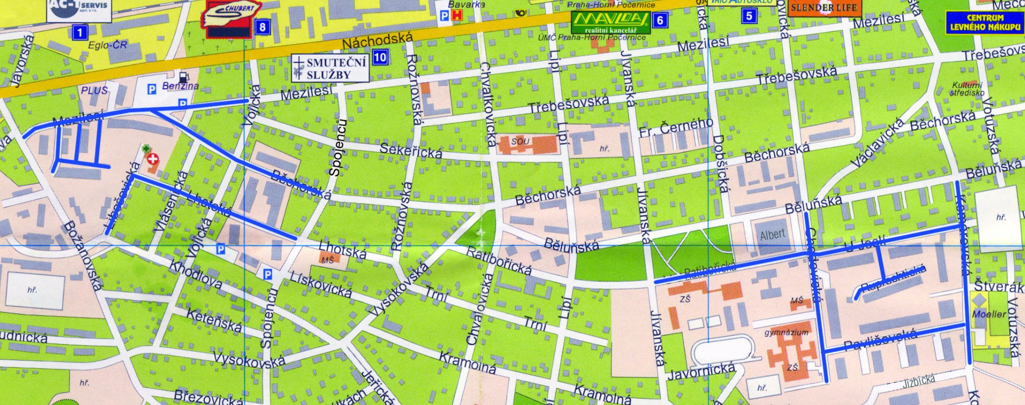 BLOKOVÉ ČIŠTĚNÍ KOMUNIKACÍ – Horní Počernice